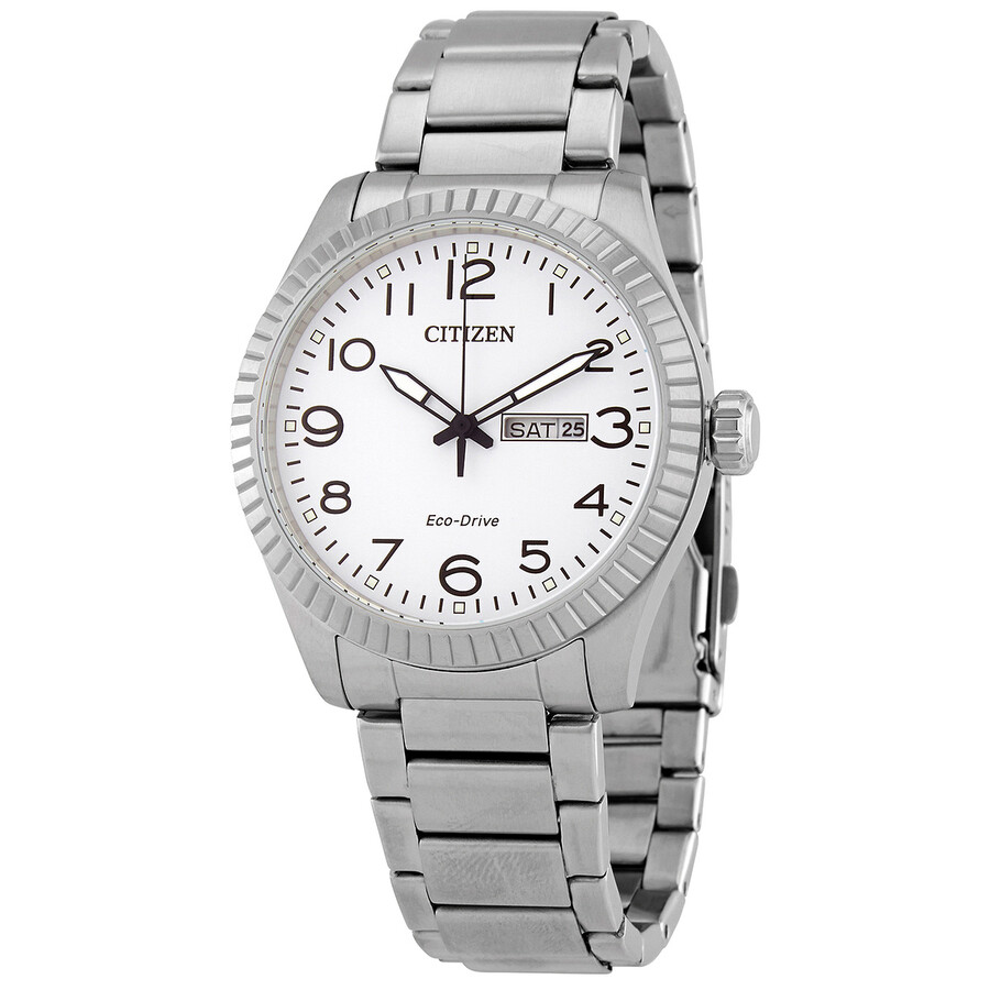 Citizen Eco-Drive White Dial Stainless Steel Men's Watch BM8530-89A ...
