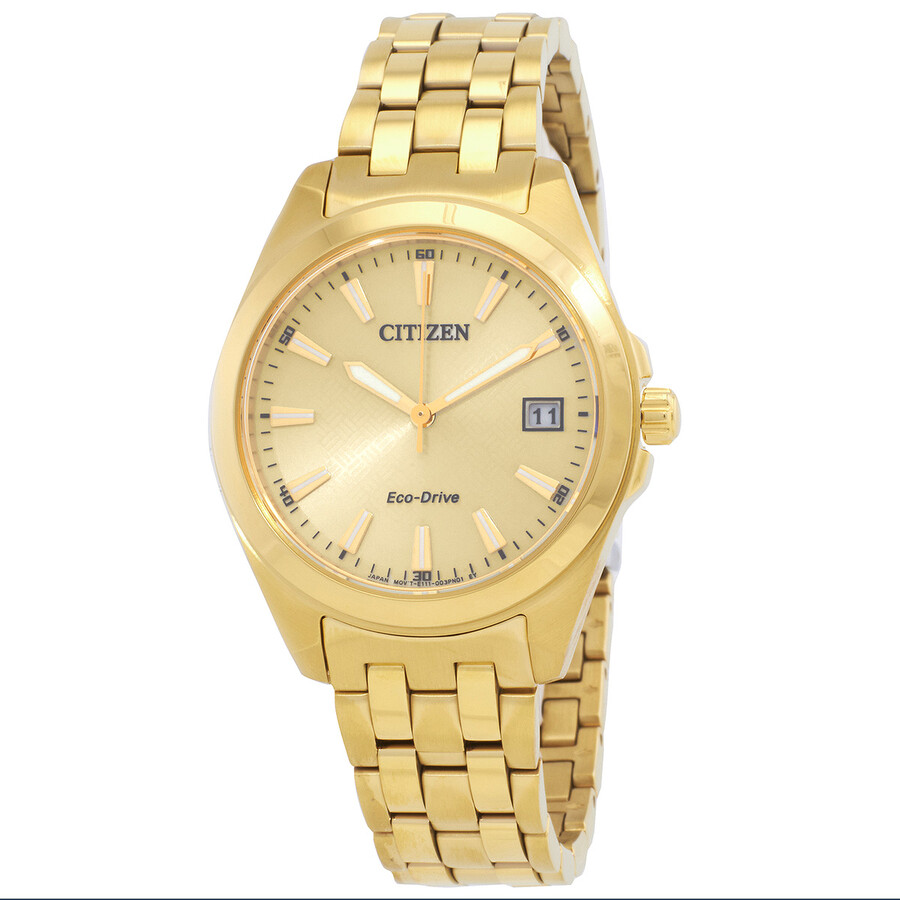 Citizen Peyten Eco-Drive Champagne Dial Ladies Watch EO1222-50P ...