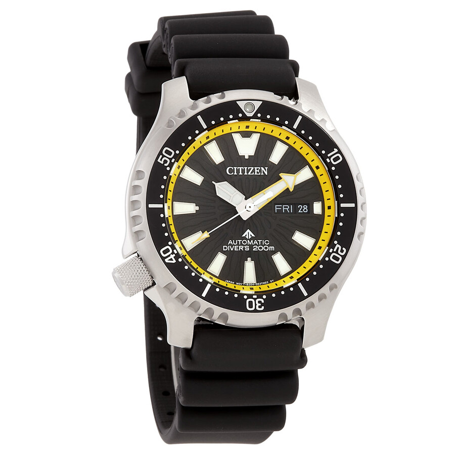 Citizen Promaster Lefty Automatic Black Dial Men's Watch NY0130-08E ...
