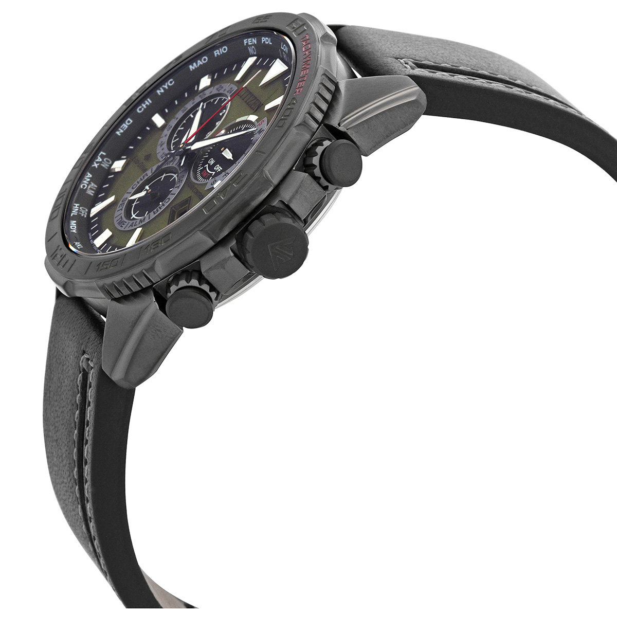 Citizen Promaster Perpetual Alarm World Time Chronograph Gmt Eco-drive ...