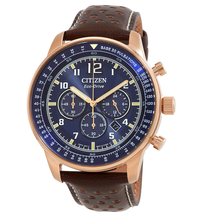 Citizen Quartz Blue Dial Watch CA4503-18L 4974374305916 - Watches ...