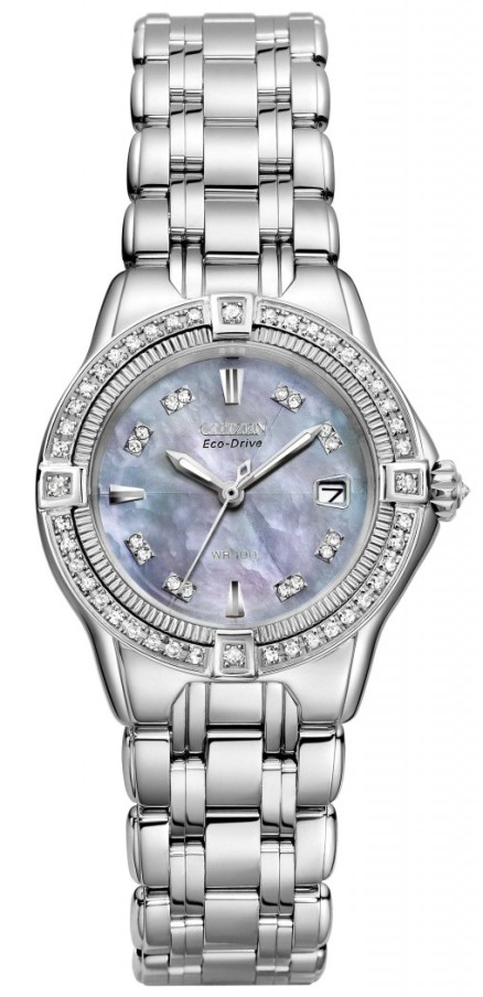 Citizen Signature Eco-Drive Diamond Ladies Watch EW2060-54Y ...