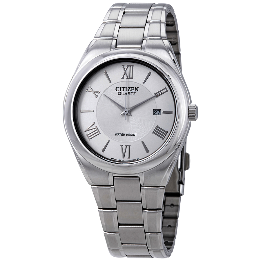 Citizen Silver Dial Stainless Steel Men's Watch BI0950-51A 013205118647 ...
