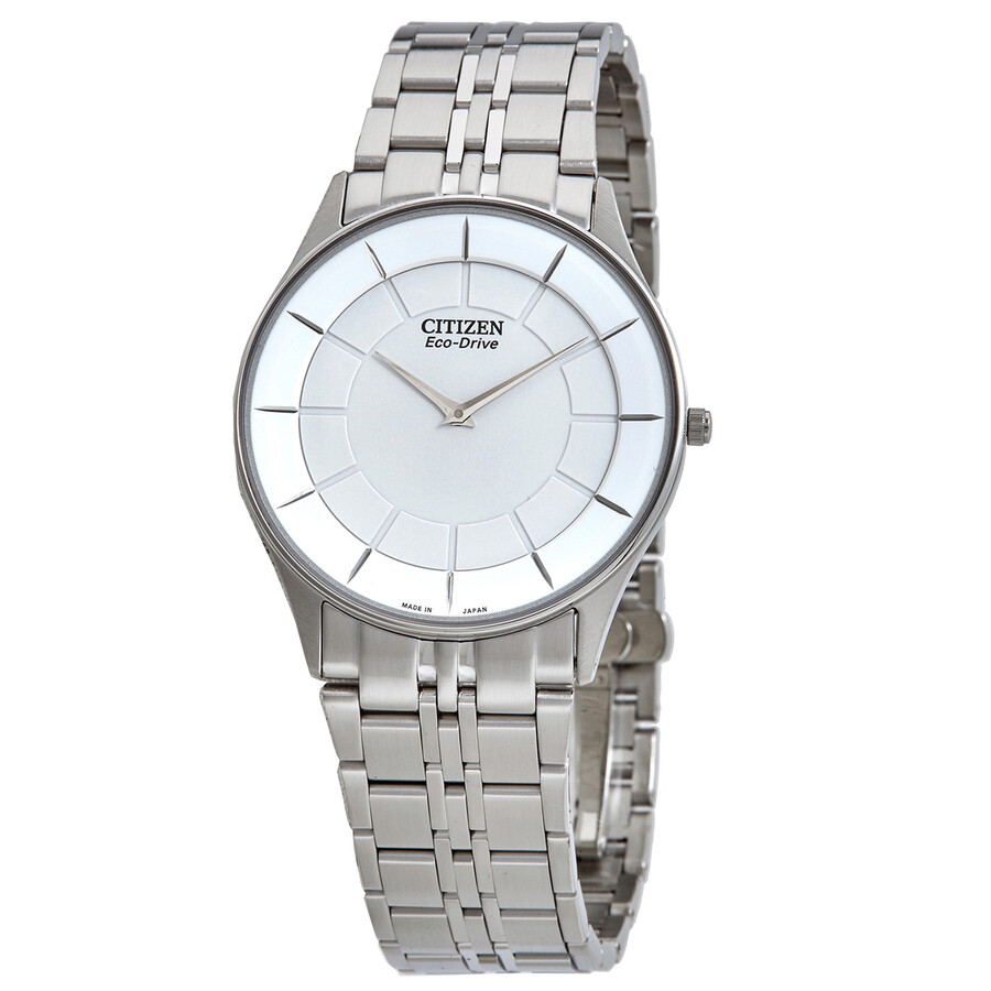 Citizen Stiletto Eco-Drive White Dial Men's Watch AR3010-65A - Watches ...