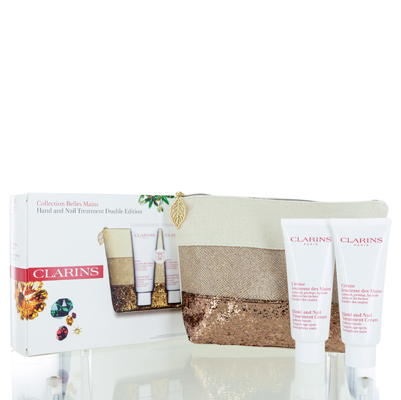 Clarins / Hand And Nail Treatment Double Edition Set CL12 - Jomashop