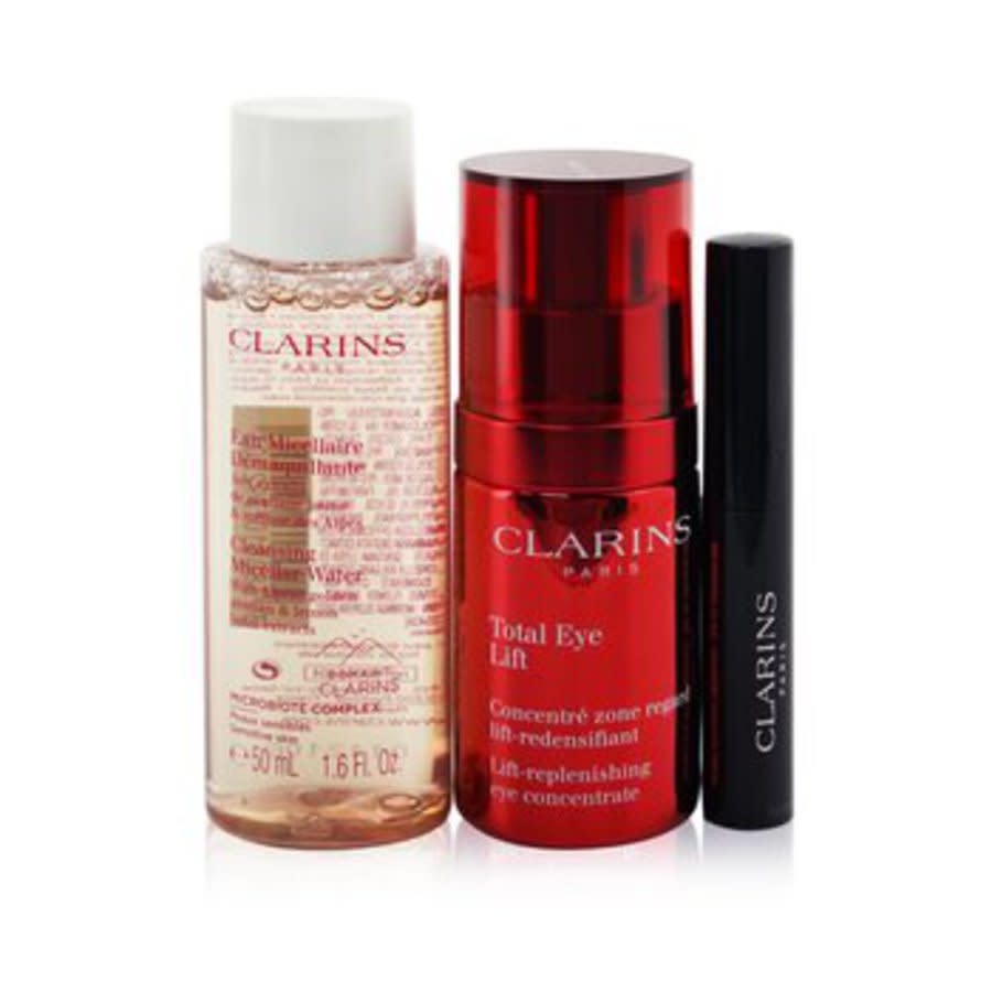 Clarins Ladies Total Eye Routine Gift Set Skin Care 3666057042195 ...
