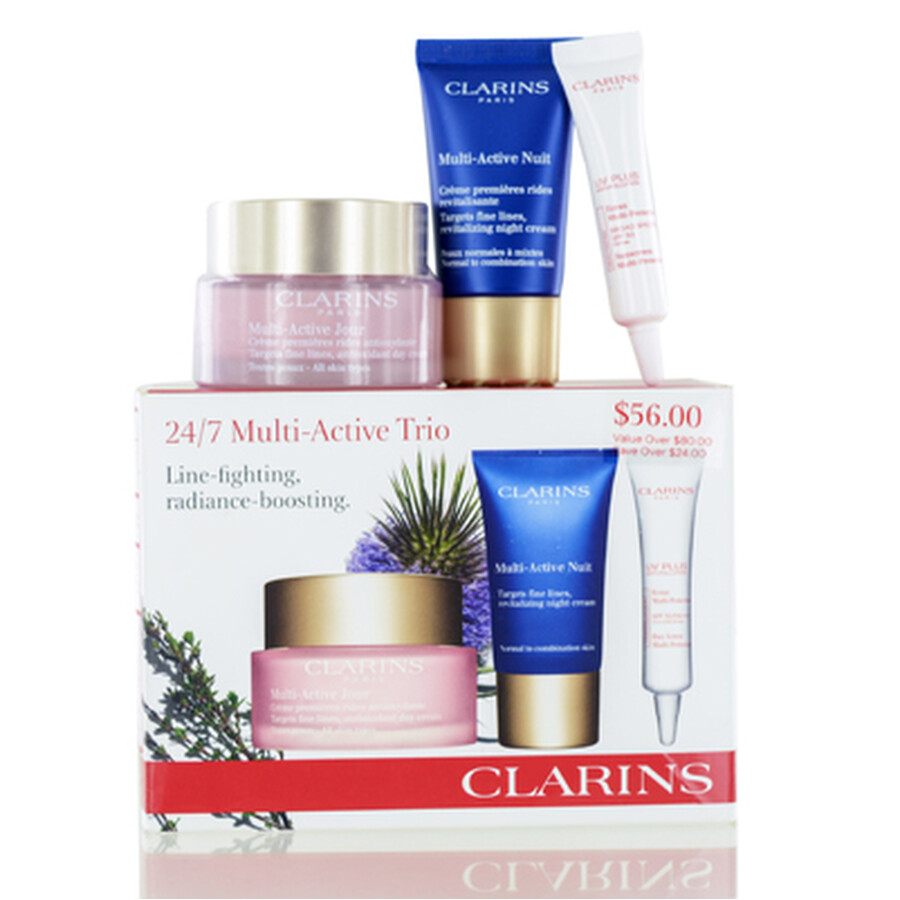 Clarins / Multi-active 24 / 7 Trio Set 3380810240221 - Jomashop