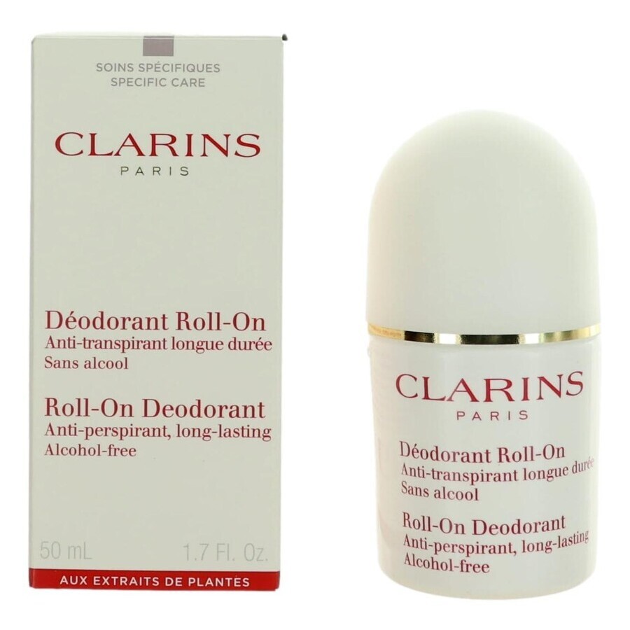 Clarins / Roll-on Anti-perspirant Alcohol Free Deodorant 1.7 oz ...