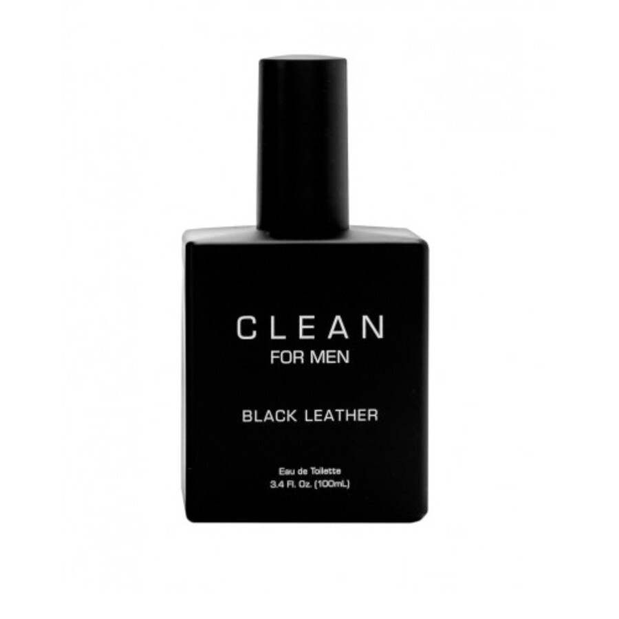 Clean Men's Black Leather EDT Spray 3.38 oz (Tester) Fragrances ...