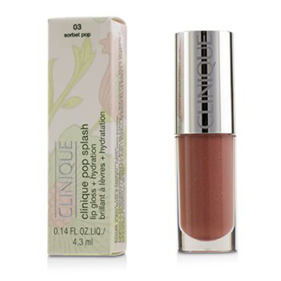 Clinique / Pop Splash Lip Gloss + Hydration (03) Sorbet Pop .14 oz (4.3 ...