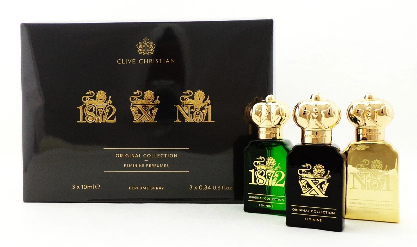 Clive Christian Ladies Mini Set 3pcs Gift Set Fragrances 652638012599 ...