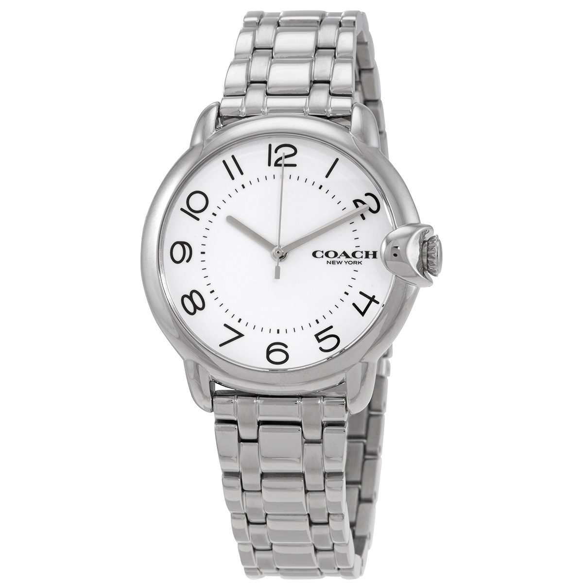Coach ARDEN Quartz White Dial Watch 14503597 - Watches, Arden - Jomashop