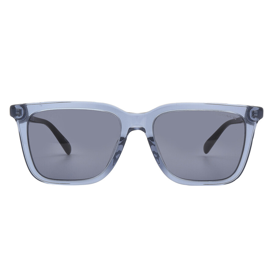 Coach Blue Square Men's Sunglasses HC8385U 579487 54 725125400329 ...