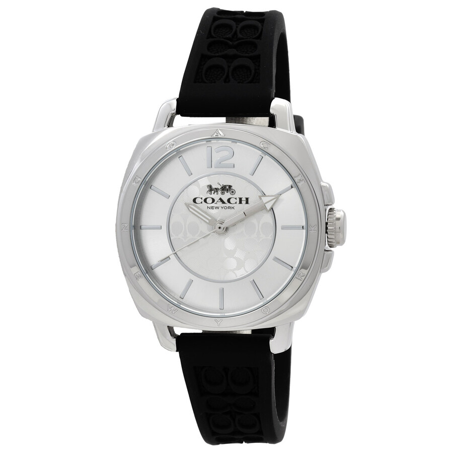 Coach Boyfriend Quartz Silver Dial Ladies Watch 14503877 - Coach ...