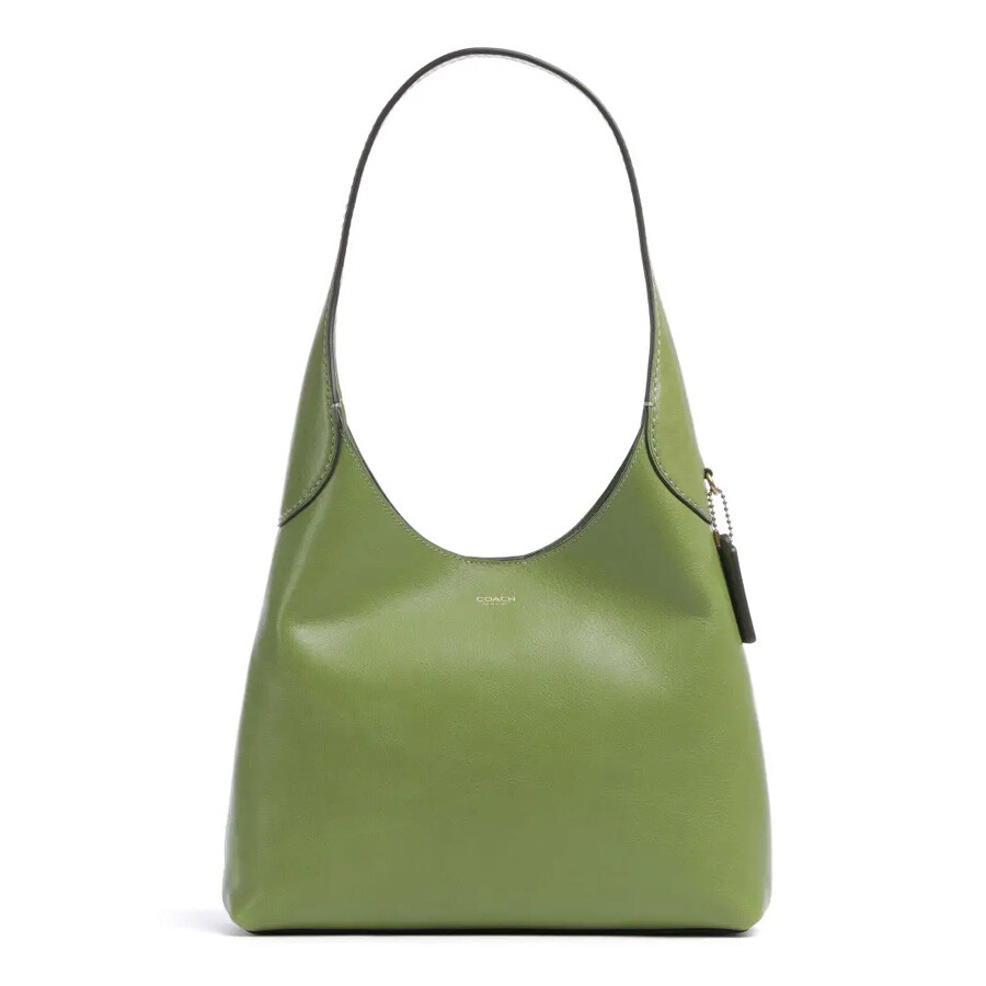 Coach Brooklyn Shoulder Bag 28 in Dark Lime CU068 B4X1J 196395455874 - Handbags - Jomashop