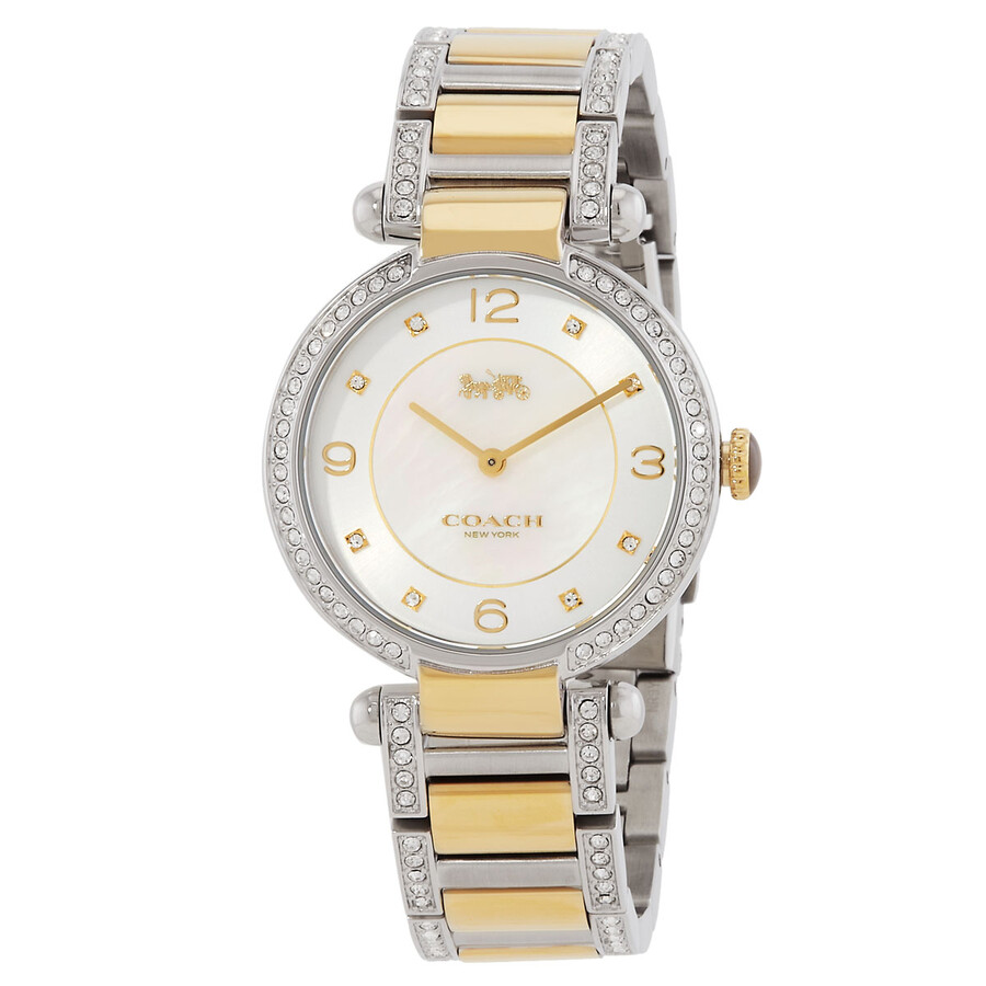 Coach CARY Quartz Crystal Ladies Watch 14503833 - Watches, Cary - Jomashop
