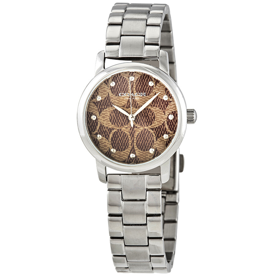 Coach Classic Logo Quartz Brown Dial Watch Set 14000058 - Watches ...