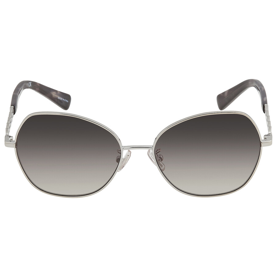 Coach Grey Gradient Irregular Ladies Sunglasses HC7112 900111 56 ...