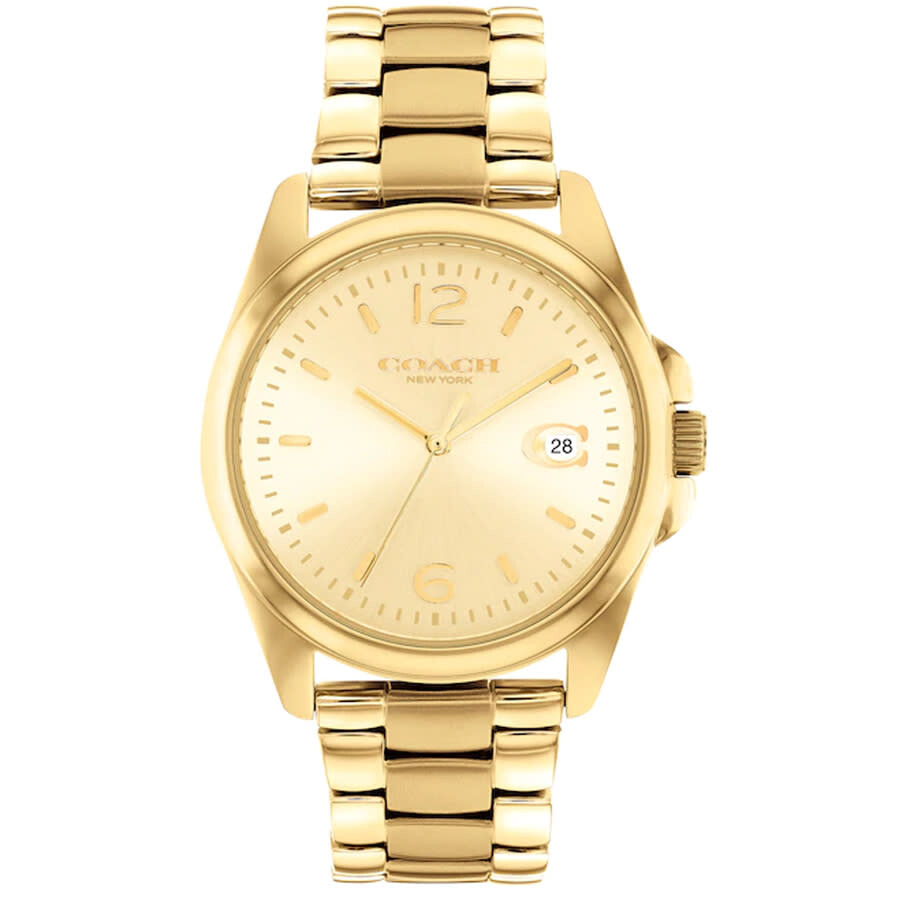 Coach Greyson Gold-tone Dial Ladies Watch 14503911 885997438643 ...
