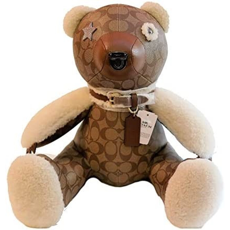 Coach Khaki Signature Canvas Bear F75528KHA - Jomashop
