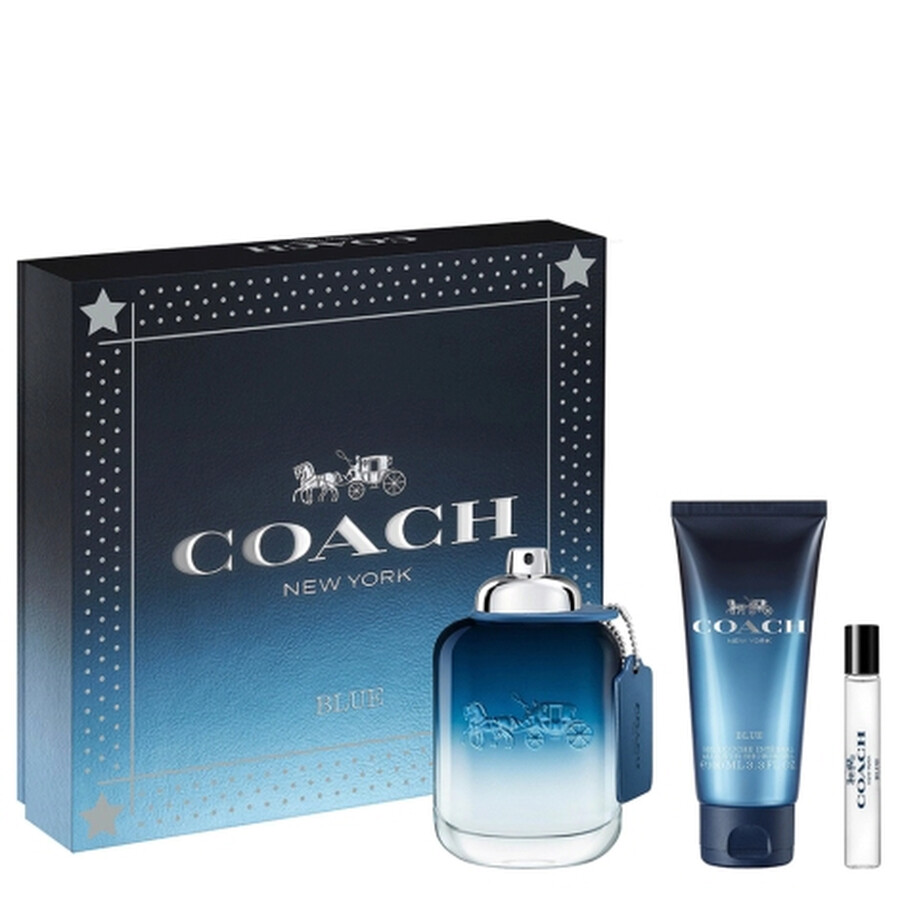 Coach Men's Blue Gift Set Fragrances 3386460129138 - Fragrances, Blue ...