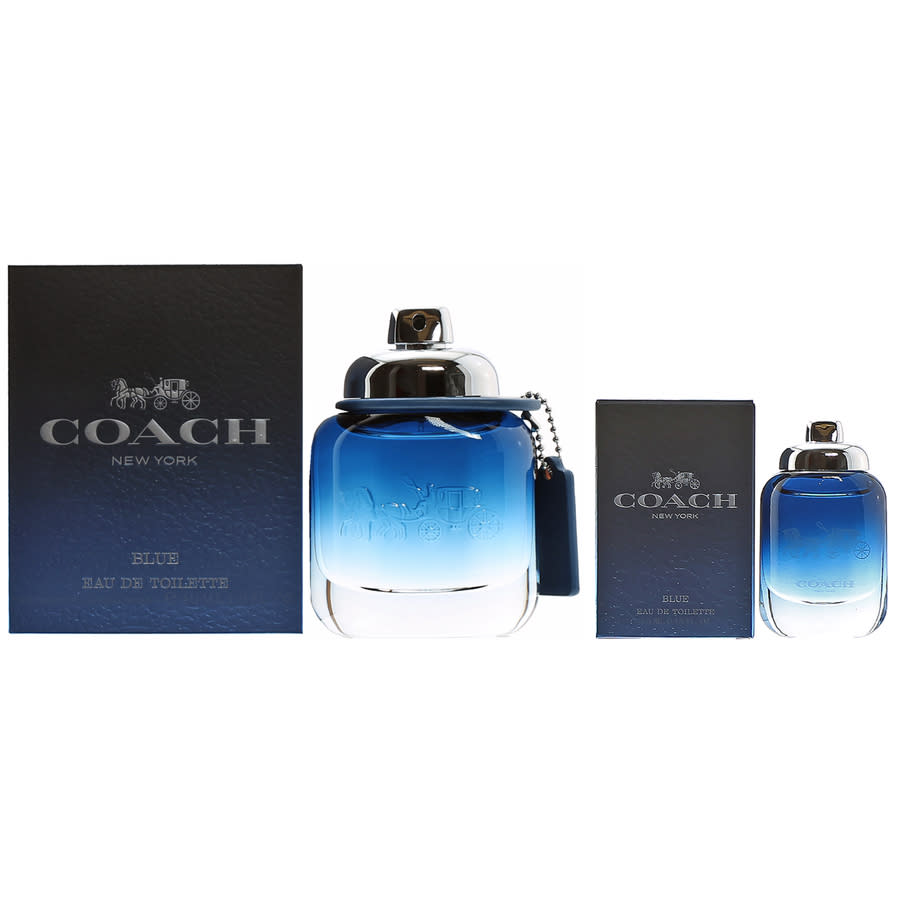 Coach Men's Blue Gift Set Fragrances 746480233810 - Fragrances, Blue ...