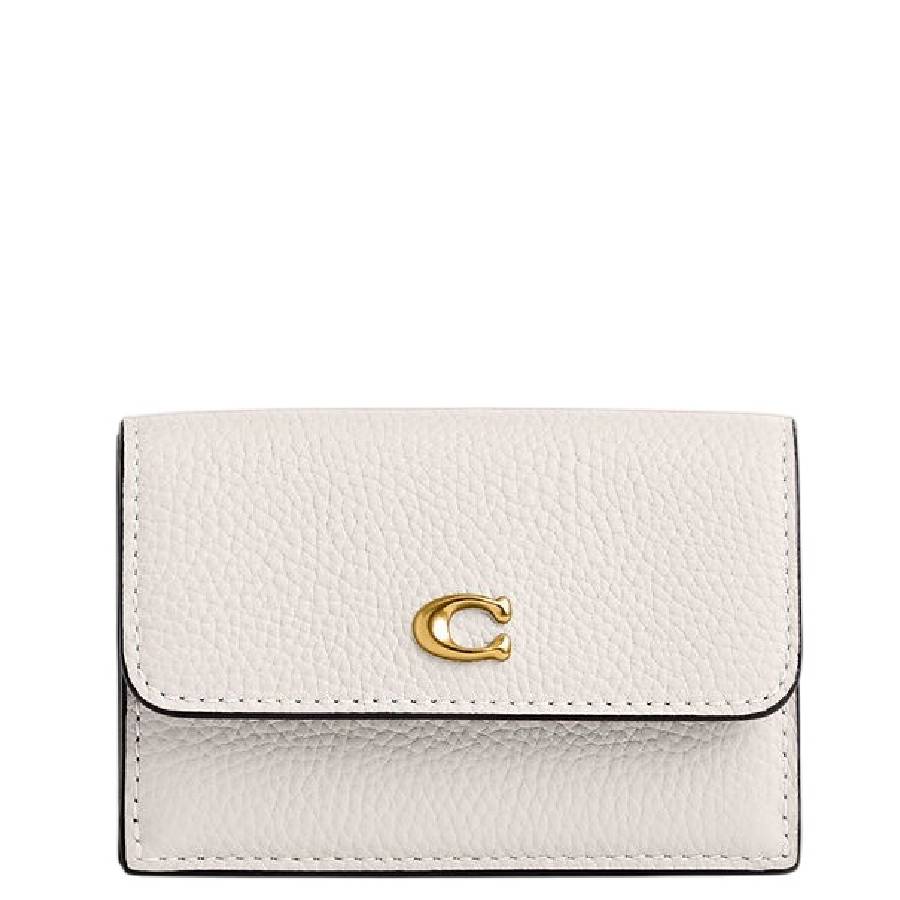 Coach Mini Trifold Leather Wallet CM437 B4/HA 196395086214 - Handbags ...