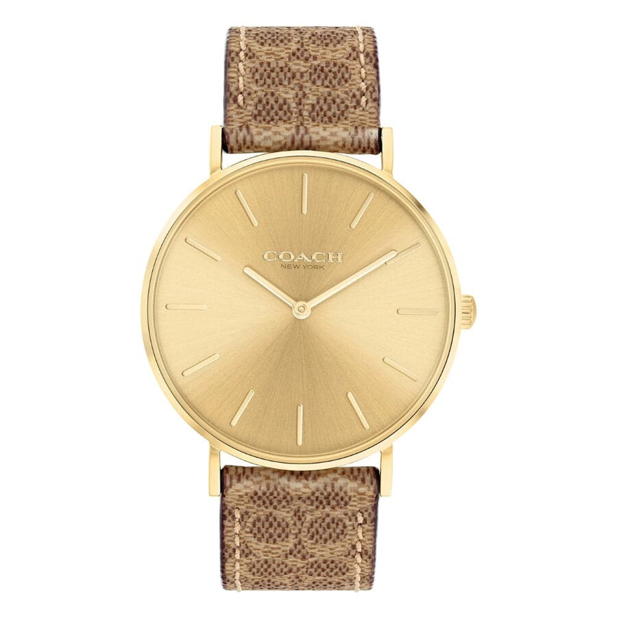Coach Perry Quartz Gold-tone Dial Ladies Watch 14504086 - Watches ...