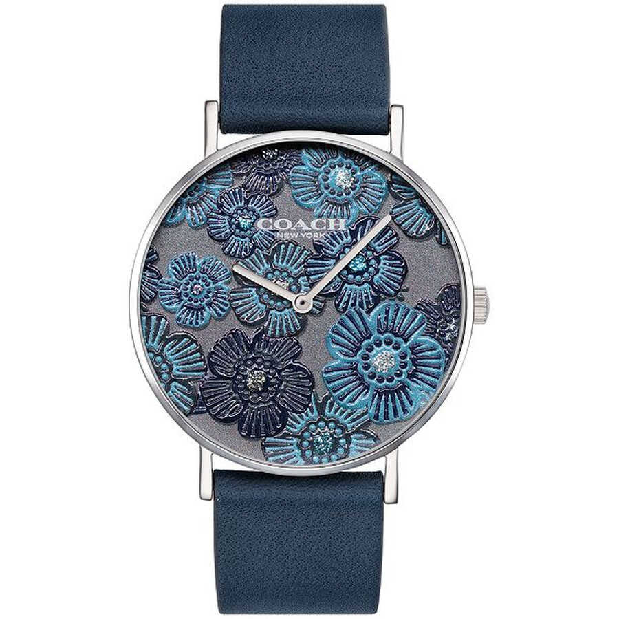 Coach Perry Quartz Grey Dial Ladies Watch 14503045 - Watches, Perry ...
