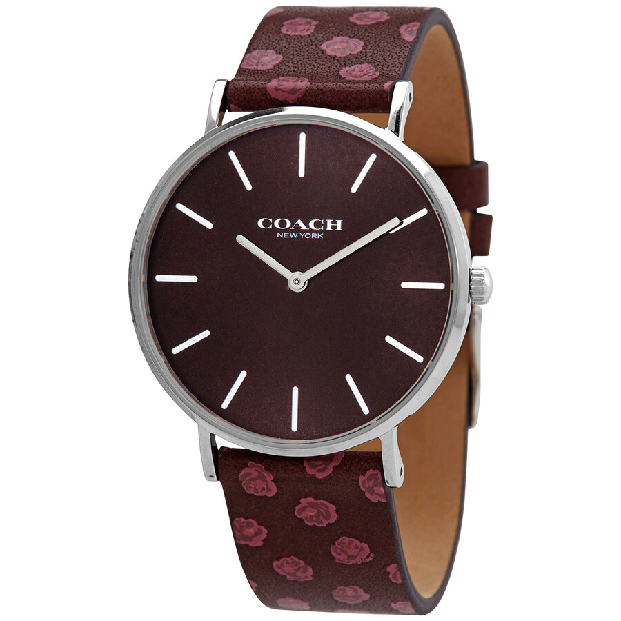 Coach Perry Quartz Red Dial Ladies Watch 14503229 885997307444 ...