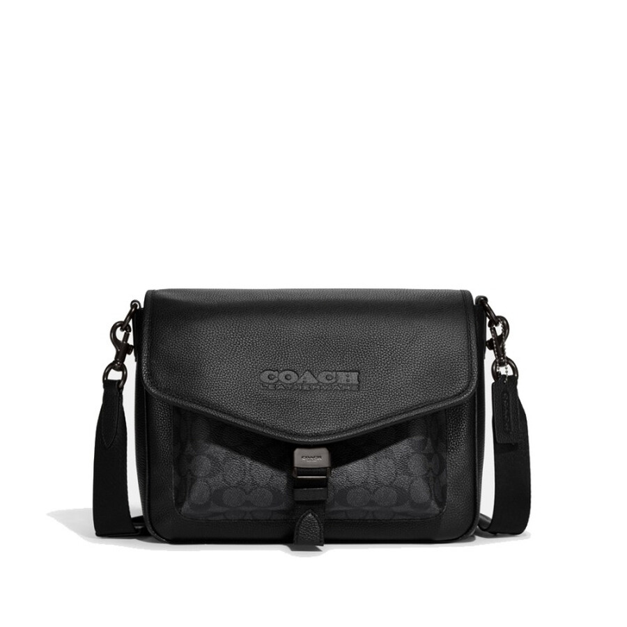 Coach Plain Leather Small Shoulder Bag Logo CH753 MI5 195031869174 ...