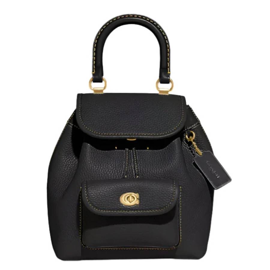 Coach Riya Pebble Leather Backpack 21 CH789 B4/BK 195031864469 ...