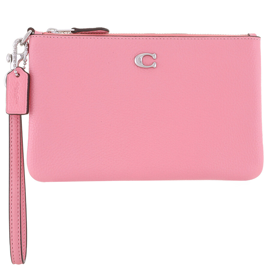 Coach Small Essential Leather Wristlet CH818 LHWPU 196395223954 - Handbags - Jomashop