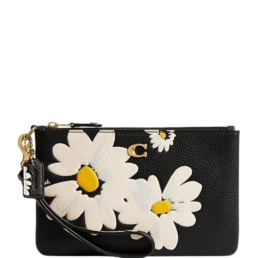 Coach Small Wristlet With Floral Print CR534 B4/M2 196395312382 ...