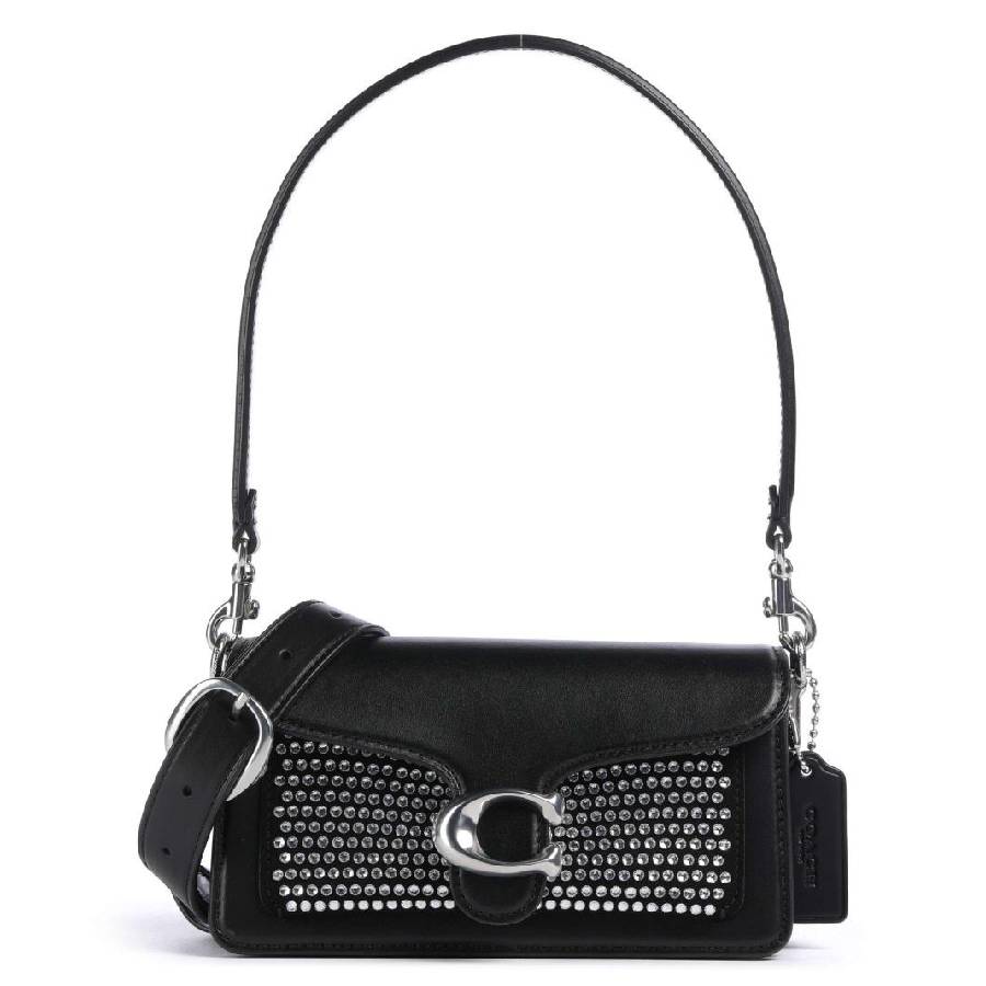 Coach Tabby 20 Crystal Embossed Shoulder Bag CX216 LHBLK 196395532681 ...
