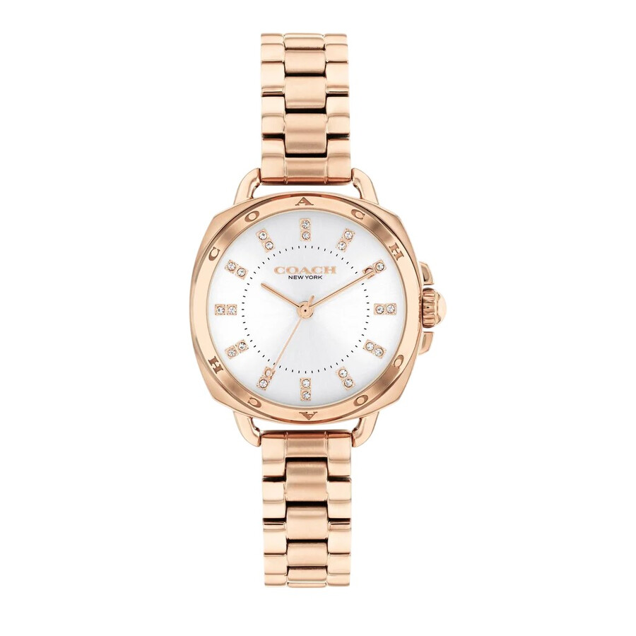 Coach Tatum Quartz Crystal Silver Dial Ladies Watch 14504154 - Watches ...