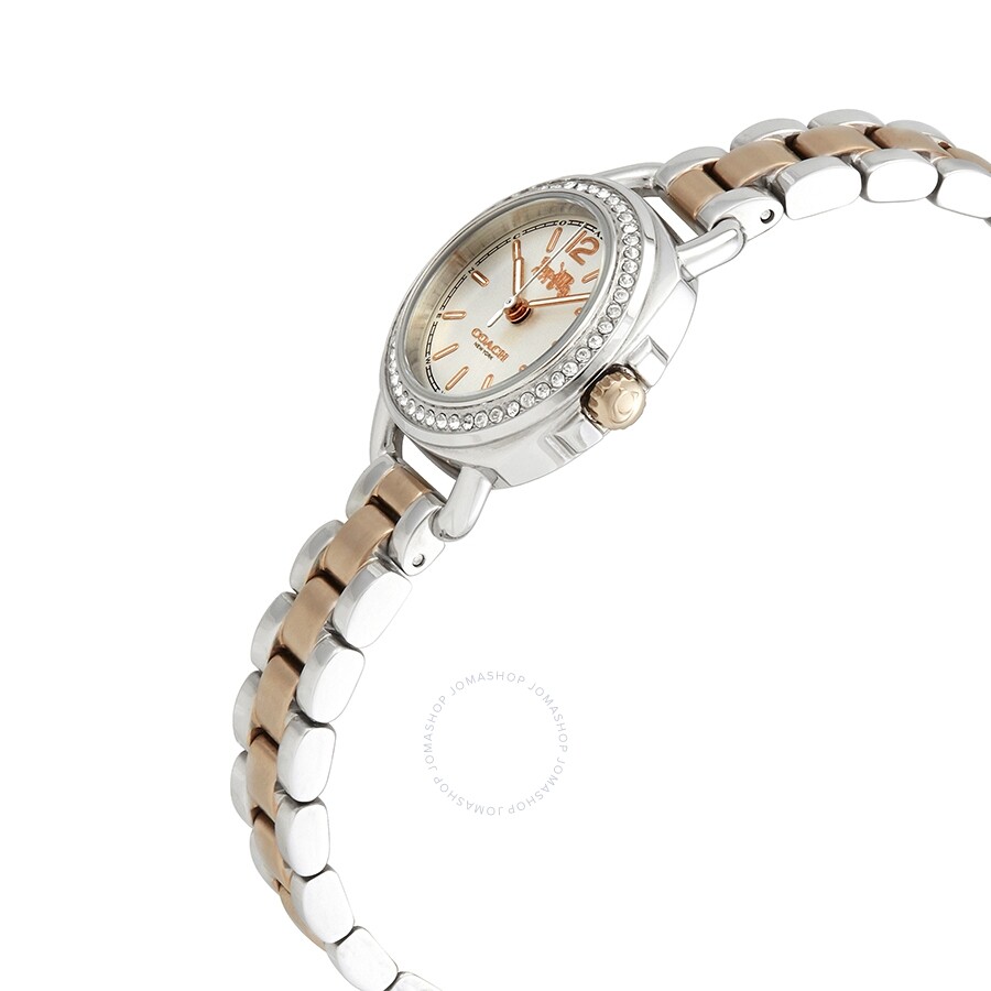 Coach Tatum Quartz Silver Dial Two-tone Ladies Watch 14502576 - Coach ...