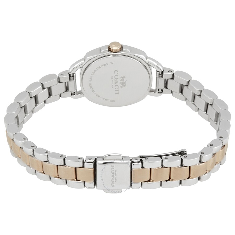 Coach Tatum Quartz Silver Dial Two-tone Ladies Watch 14502576 - Coach ...