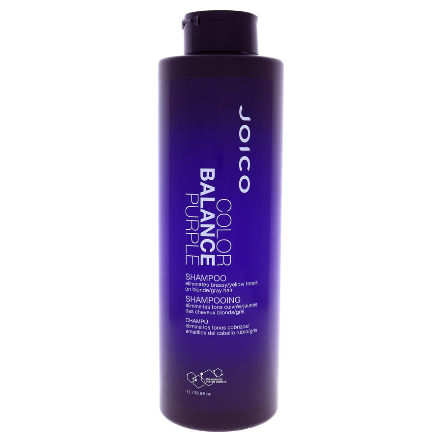 Joico Color Balance Purple Shampoo by Joico for Unisex - 33.8 oz ...