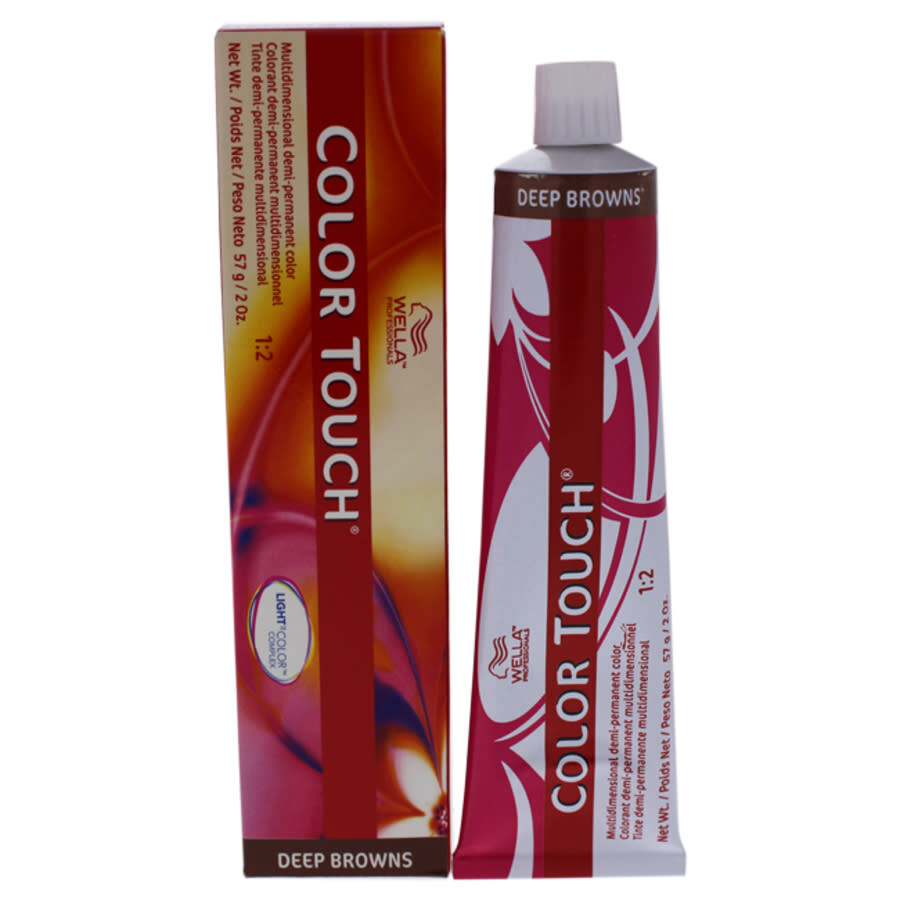Wella Color Touch Demi-Permanent Color - 5 75 Light Brown-Brown Red ...