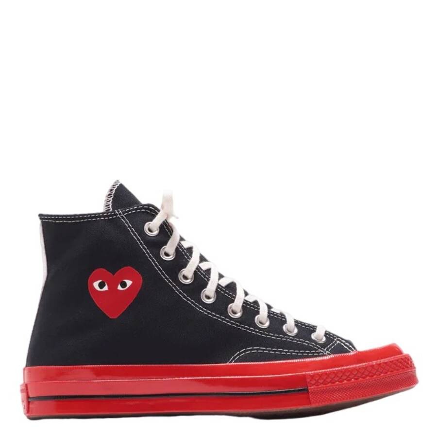 Comme Des Garcons X Cdg Play Converse High-Top Sneaker, Brand Size 5 ...