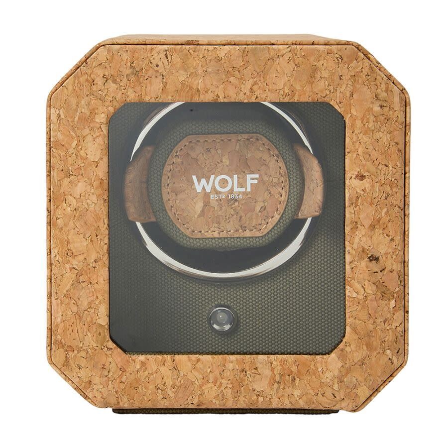 Wolf Cortica Single Watch Winder - Cork 668161 - Watch Accessories ...