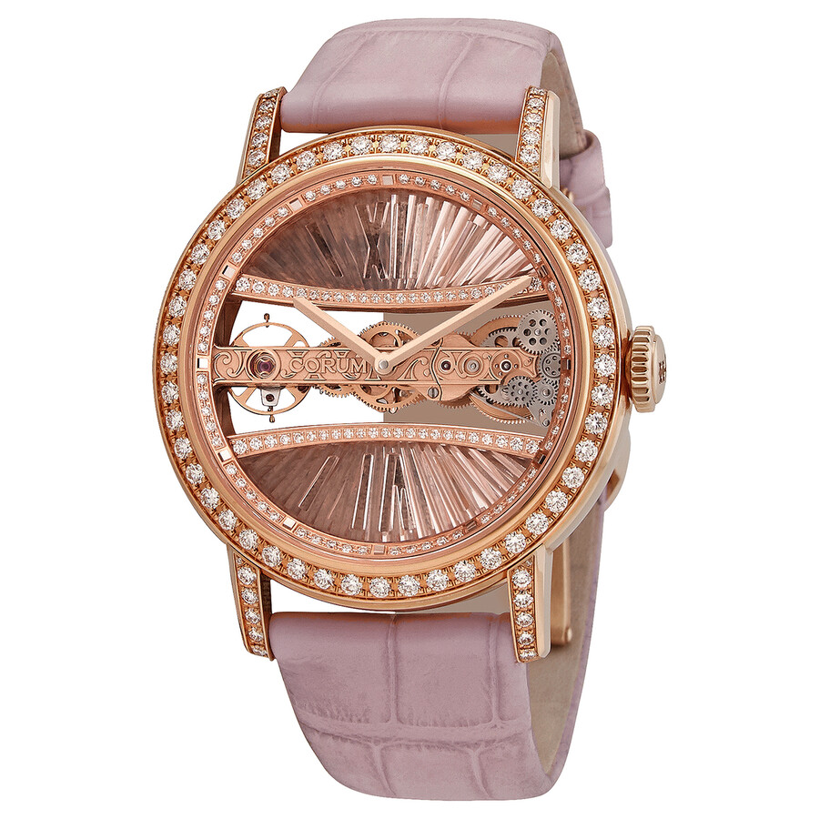 Corum Golden Bridge Hand Wind Diamond Ladies Watch B113/03200 - Watches ...