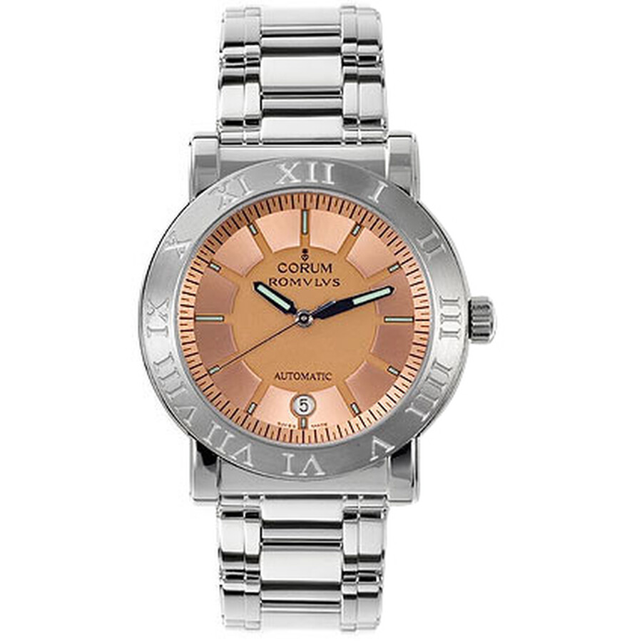 Corum Romulus Steel Copper Men's Watch 082 701 20 V800 CR64 082-701-20 ...
