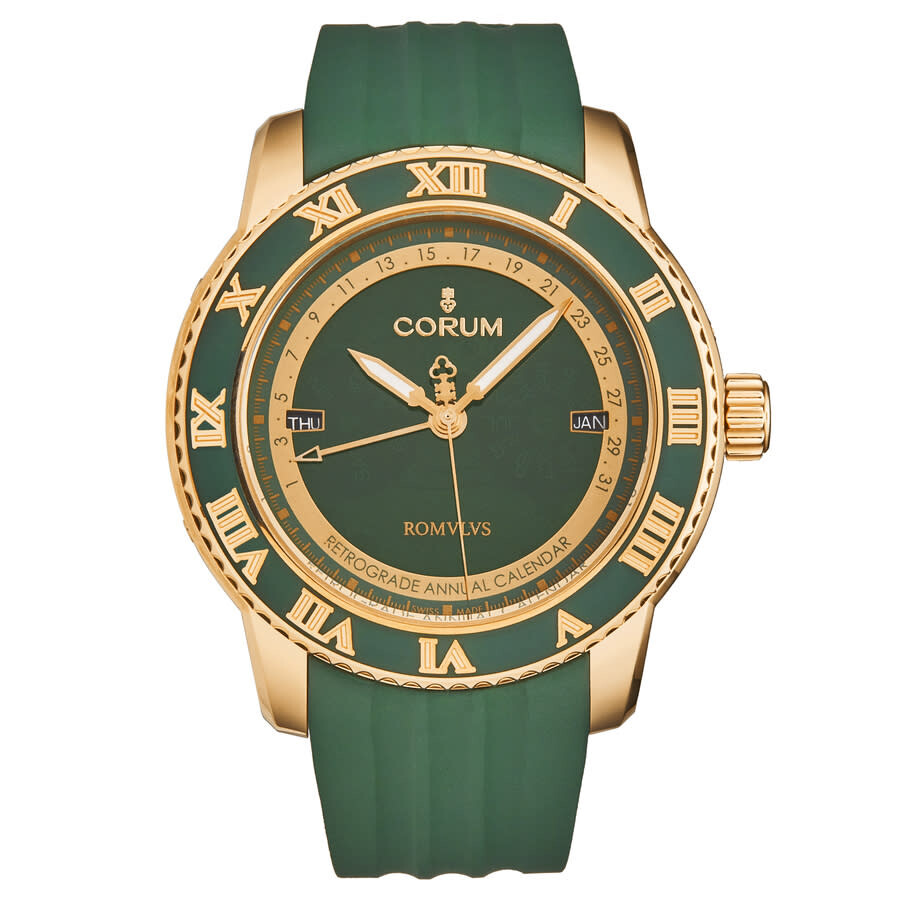 Corum Romvlvs Automatic Green Dial Men's Watch R502/03235 - Watches ...