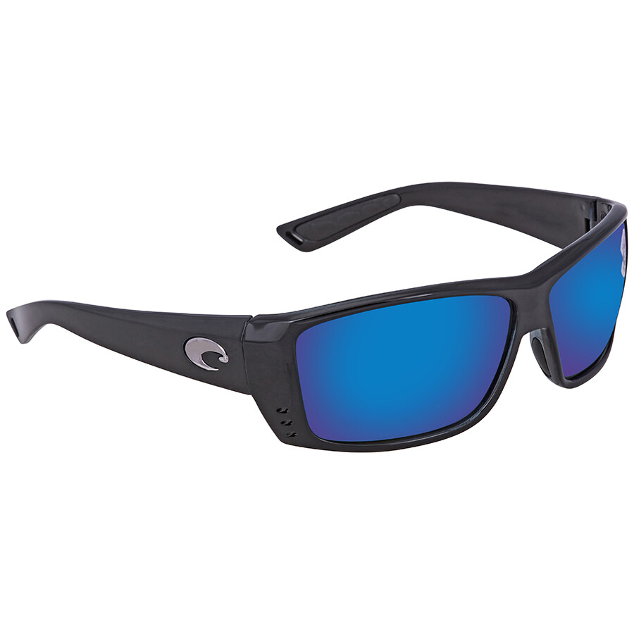 Costa Del Mar Cat Cay Blue Mirror Polarized Glass Rectangular ...