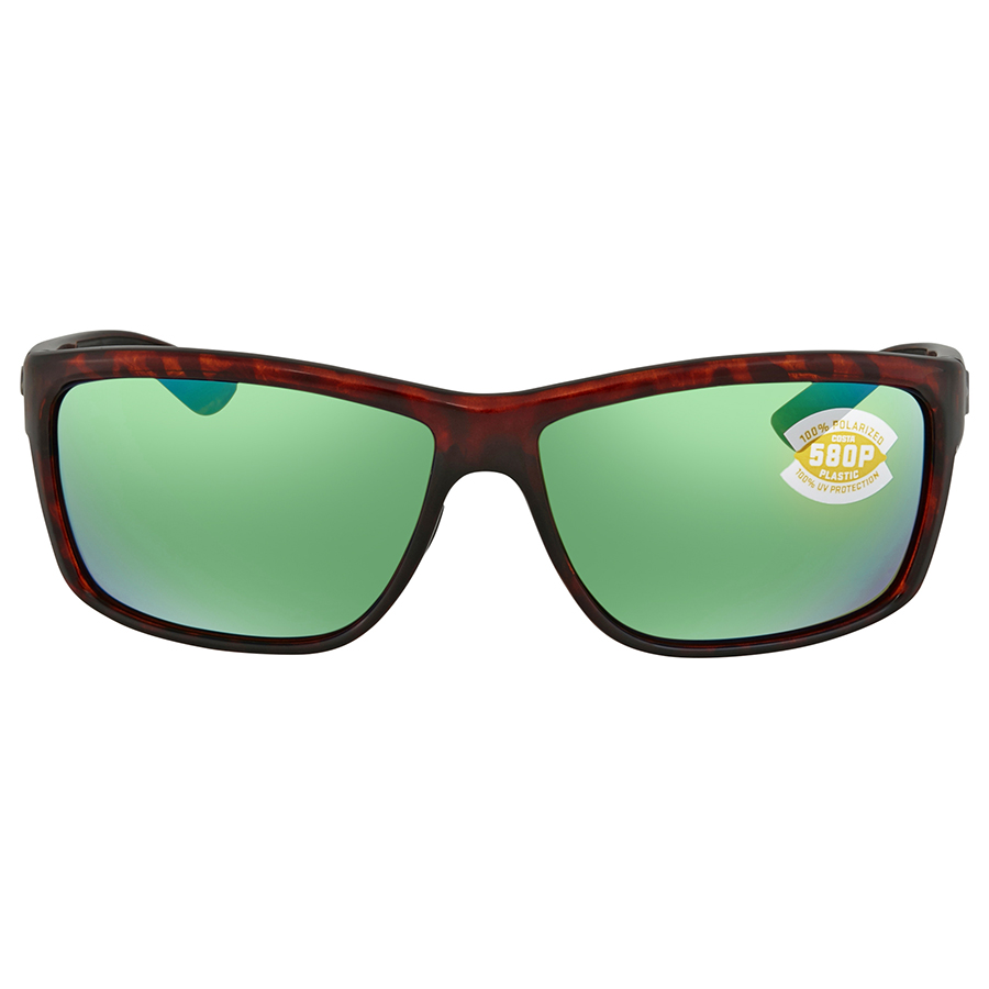 Costa Del Mar Mag Bay Green Mirror Polarized Polycarbonate Men's ...