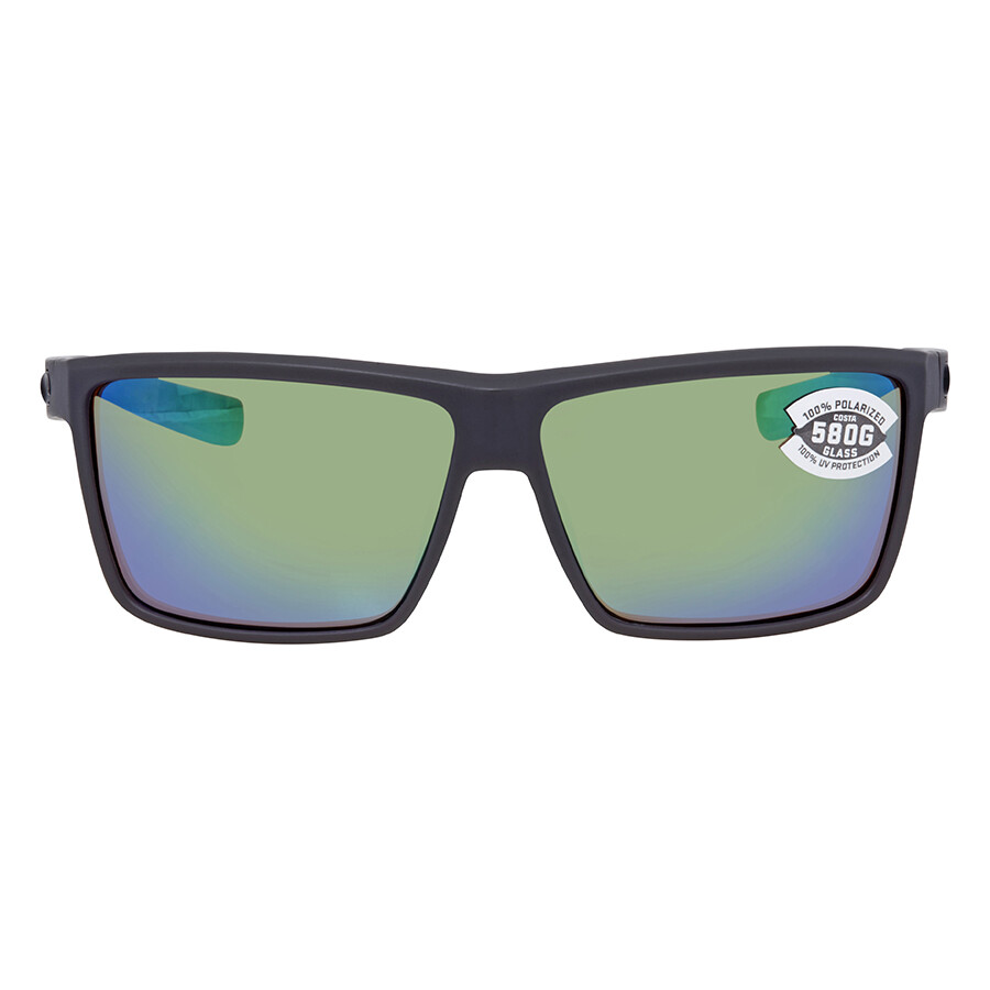 Costa Del Mar RINCONCITO Green Mirror Polarized Glass Men's Sunglasses ...