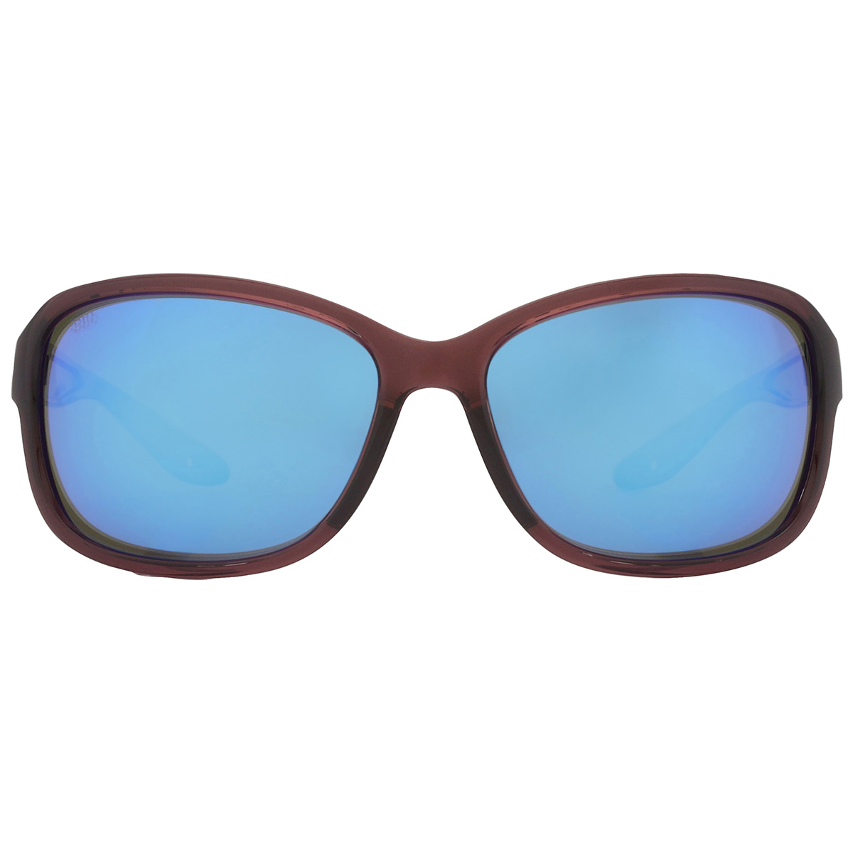 Costa Del Mar SEADRIFT Blue Mirror Polarized Glass Rectangular Ladies ...