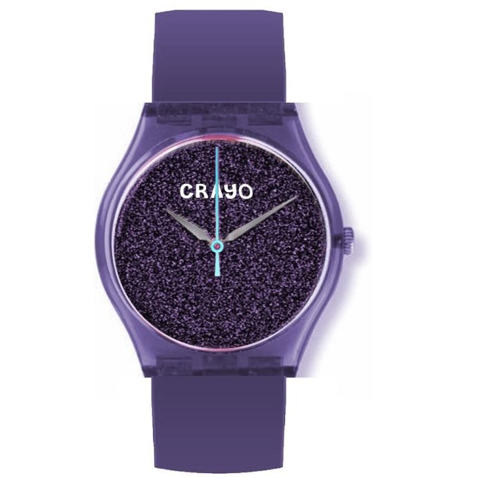 Crayo Glitter Purple Dial Watch CRACR4507 847864156821 - Watches ...